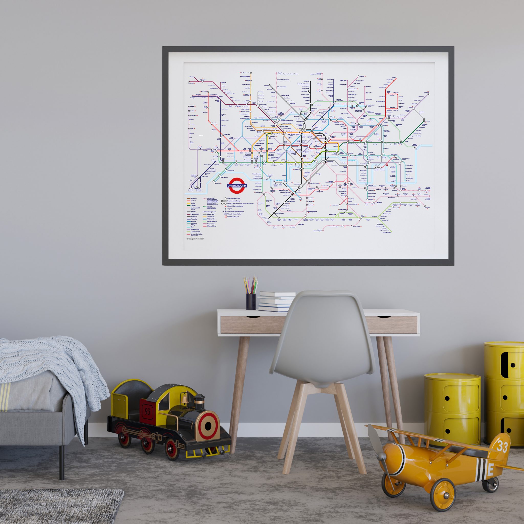 Official TfL Tube Map (Retail Version) - MapShop