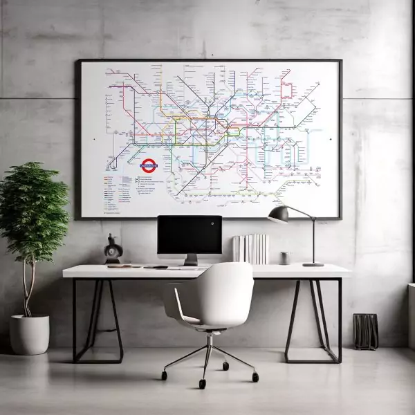 Official TfL Tube Map (Retail Version) - MapShop
