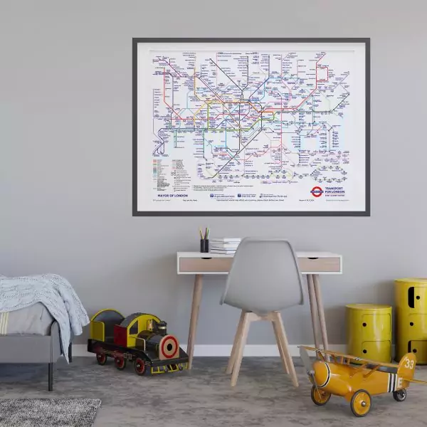 Official TfL London Underground Map (Standard) - MapShop