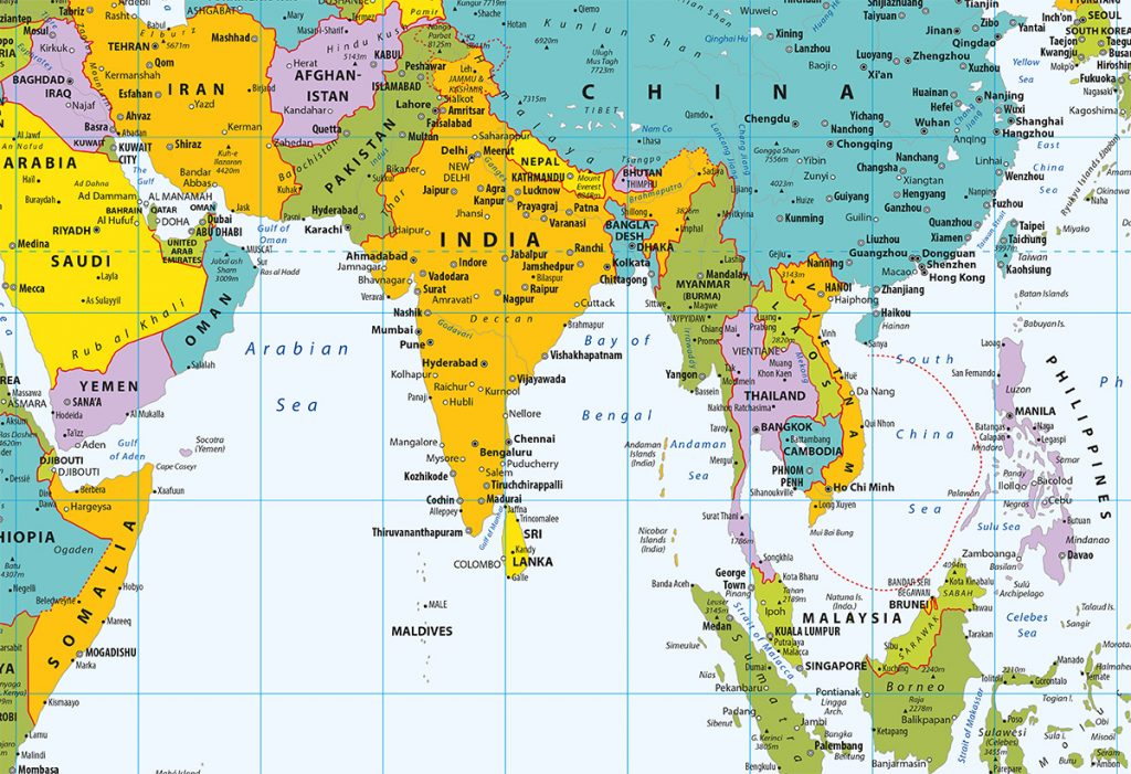 Hobo-Dyer Equal Area World Maps: Modern Feel - Options